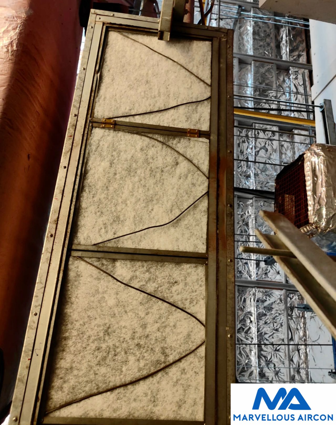 Repalce Ducted Aircon Filter in Tampines - Marvellous Aircon Servicing ...